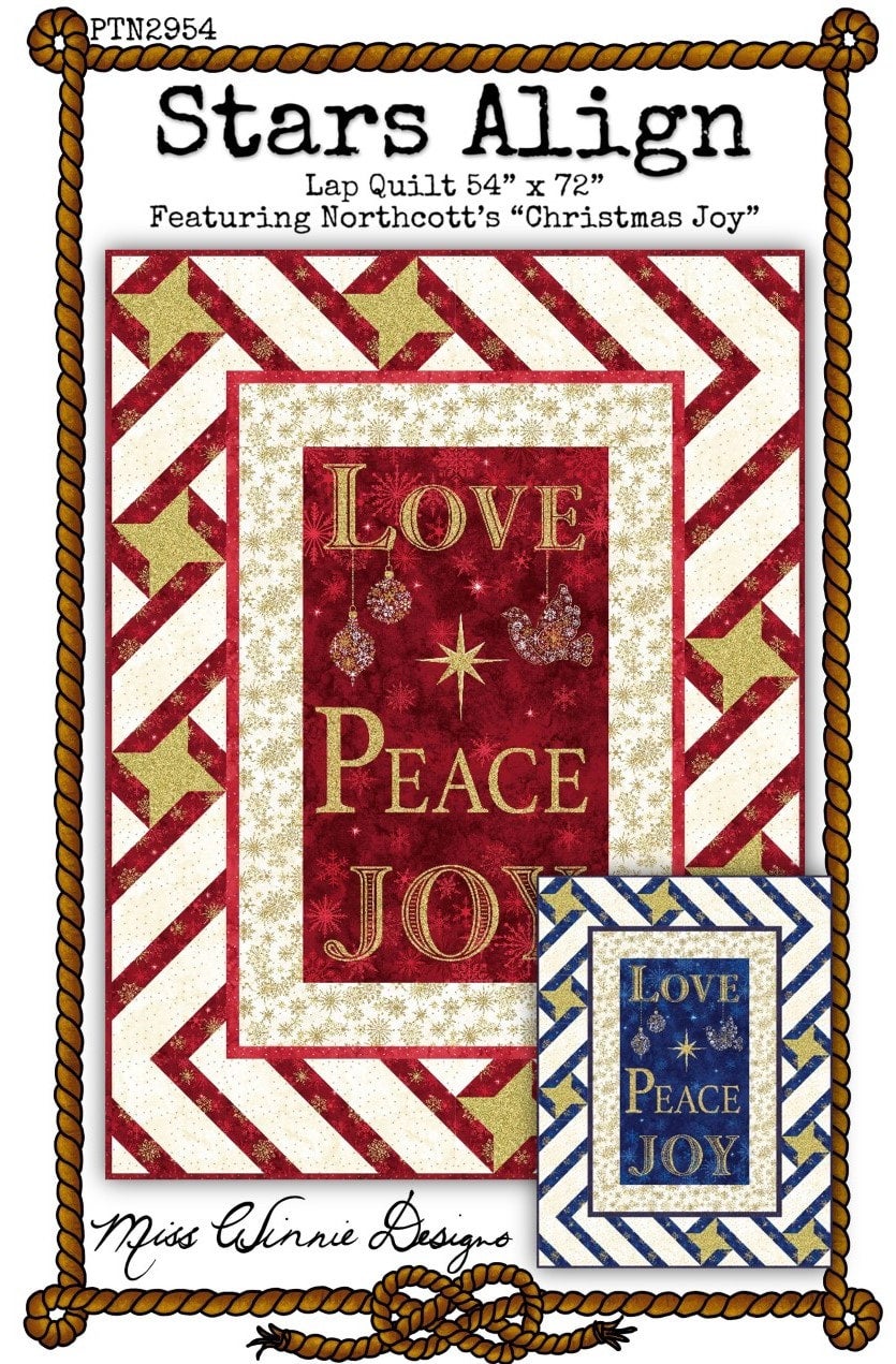 Stars Align -- Lap Quilt Pattern PDF | Miss Winnie Designs