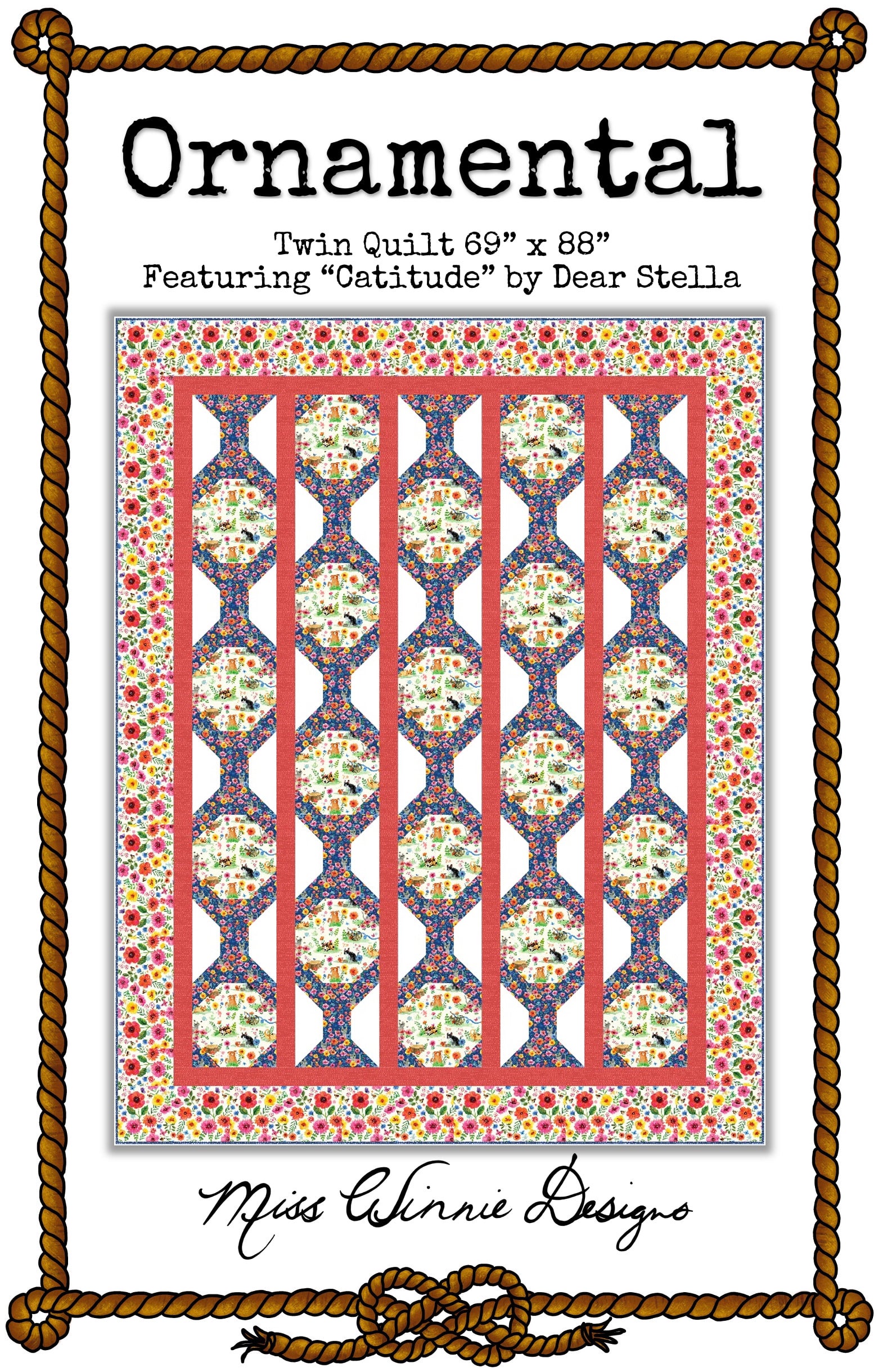 Ornamental -- Quilt Pattern | Miss Winnie Designs
